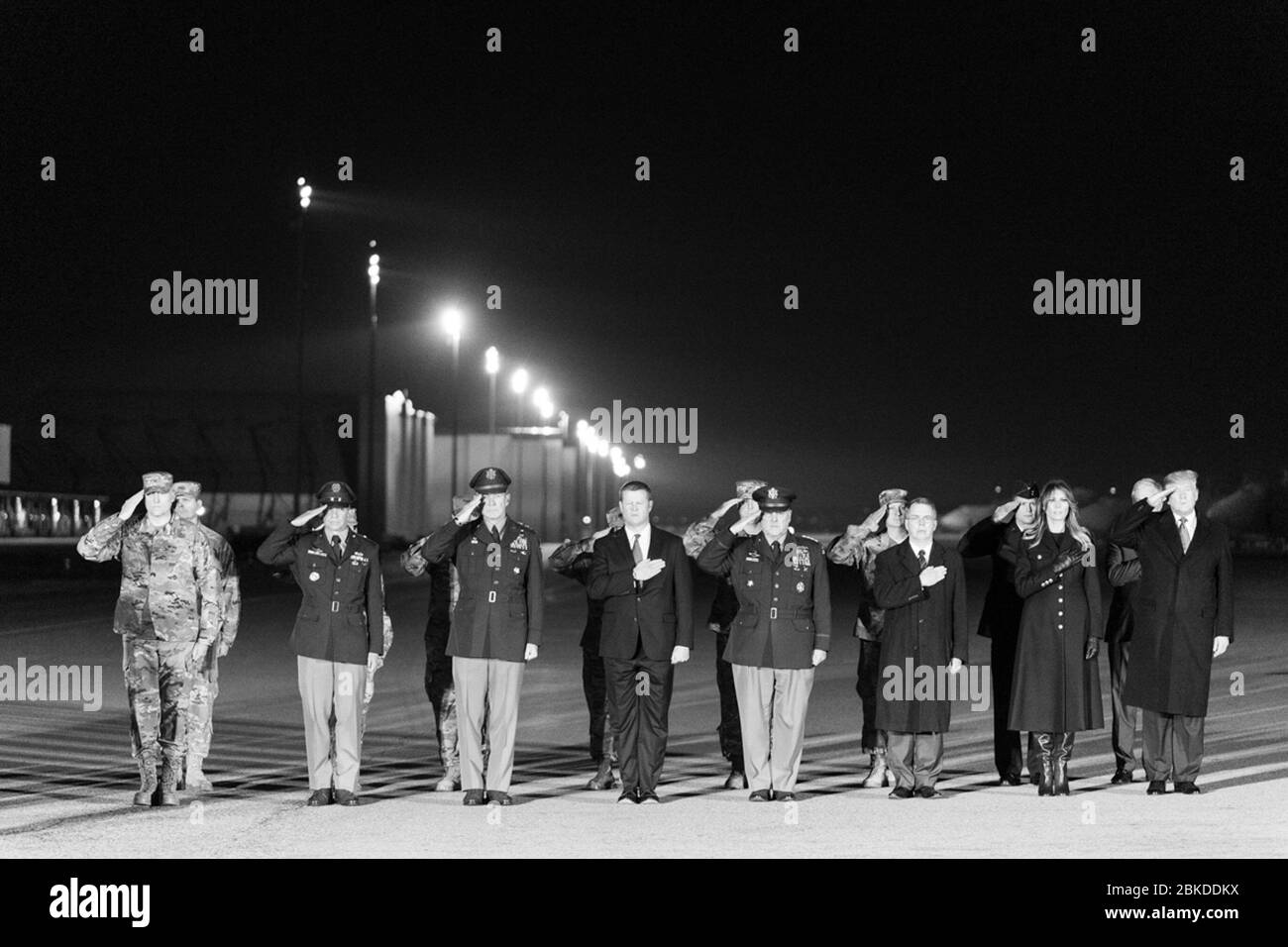 Trump hand over heart hi-res stock photography and images - Alamy