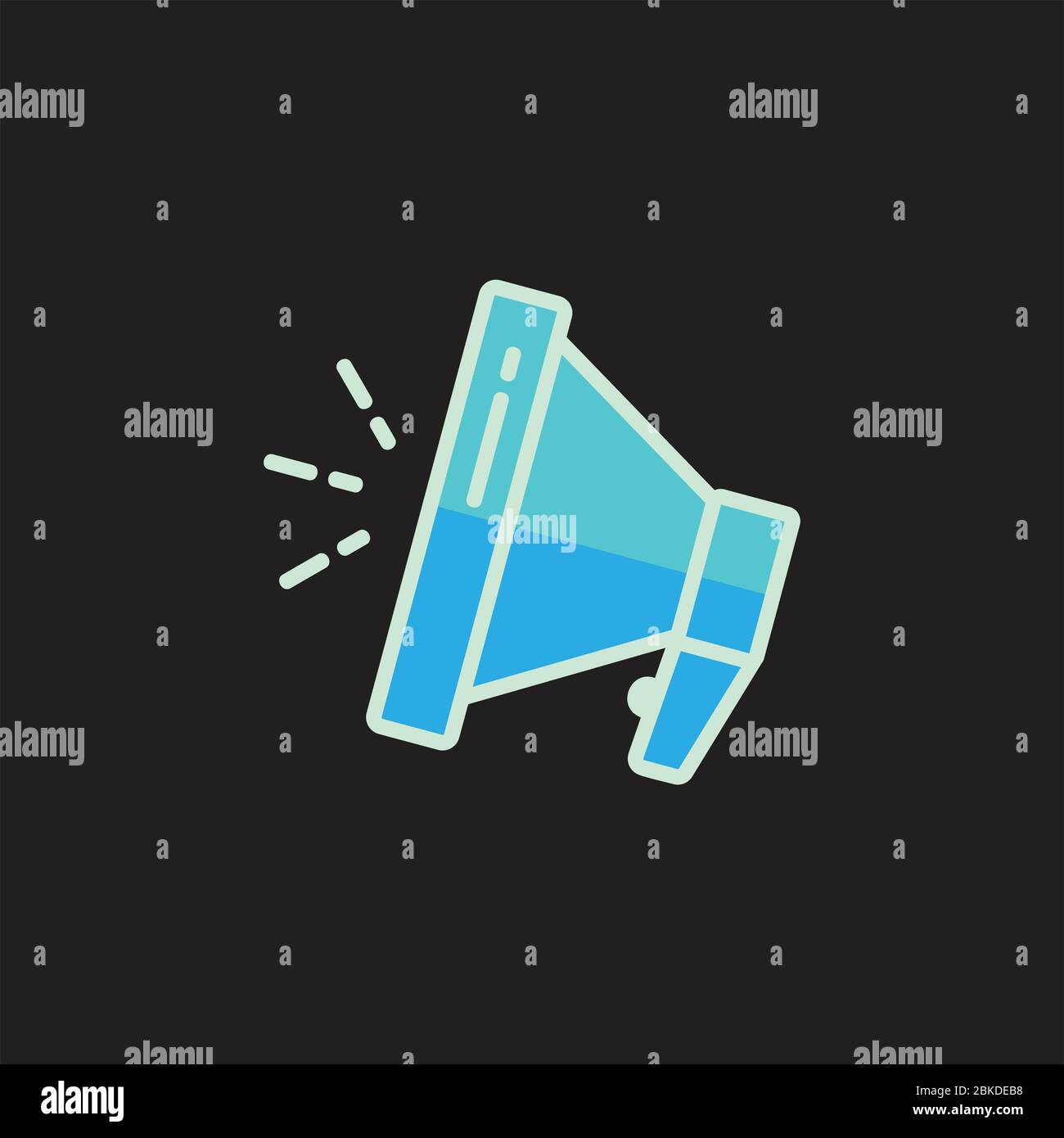 megaphone speaker colorful symbol logo vector Stock Vector Image & Art ...