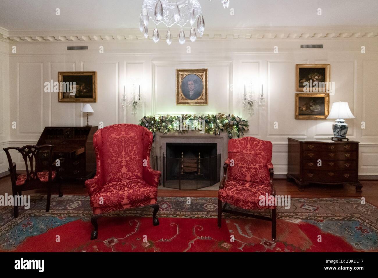 White House Rooms Map