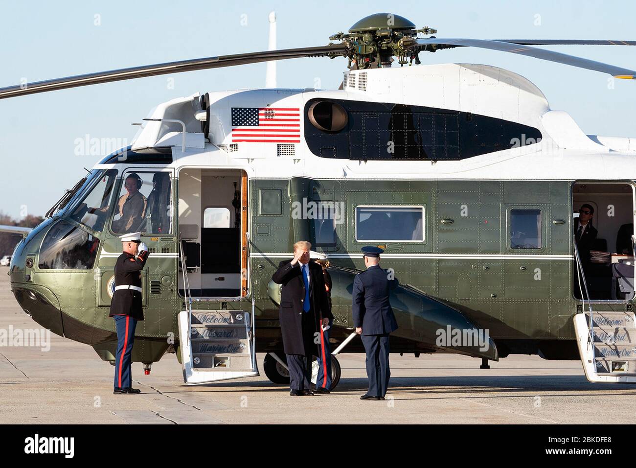 The commander of the 89th air wing hi-res stock photography and images ...