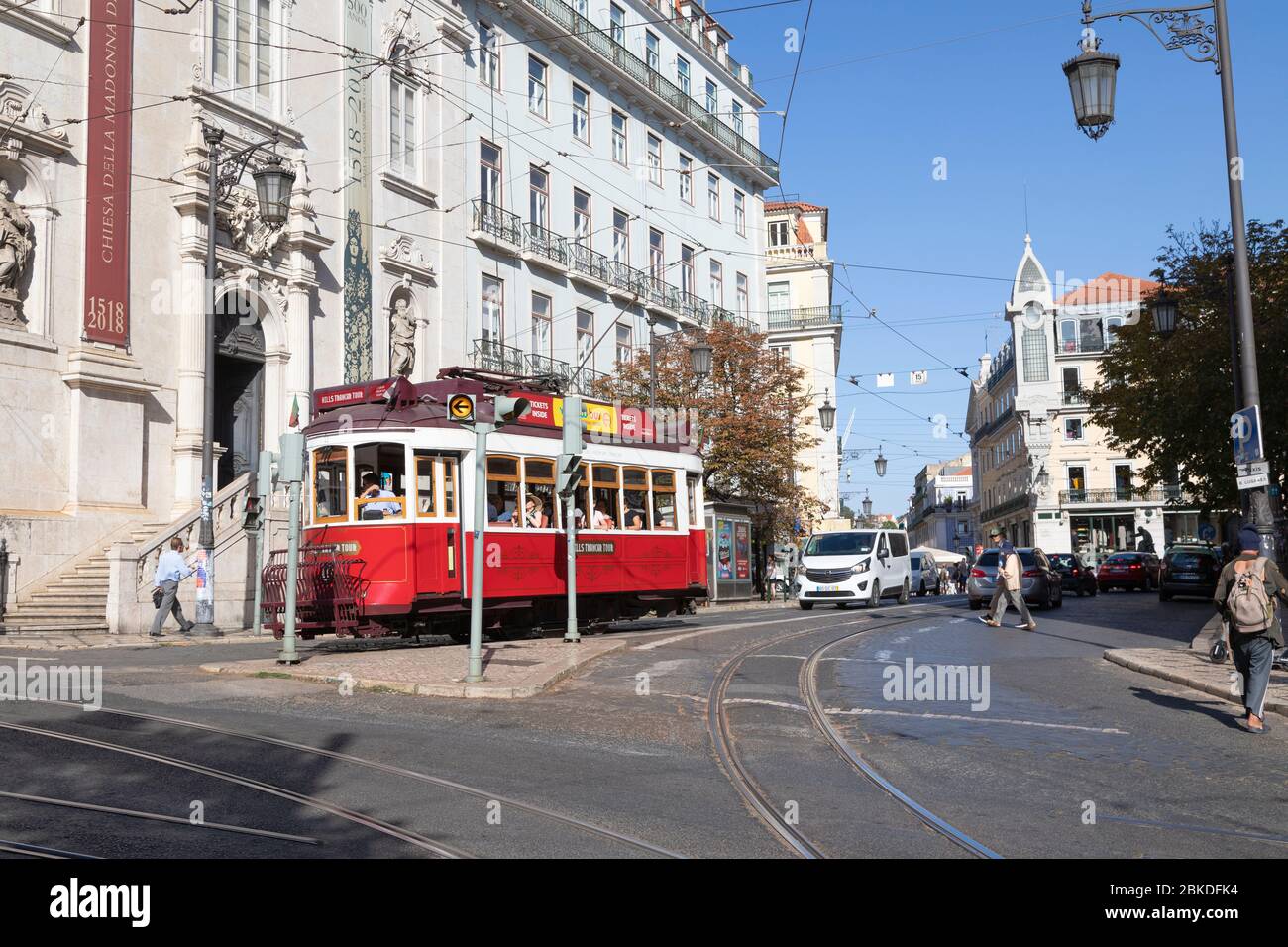 Our Lady of Loreto church on the corner of Rua Da Misericordia and ...