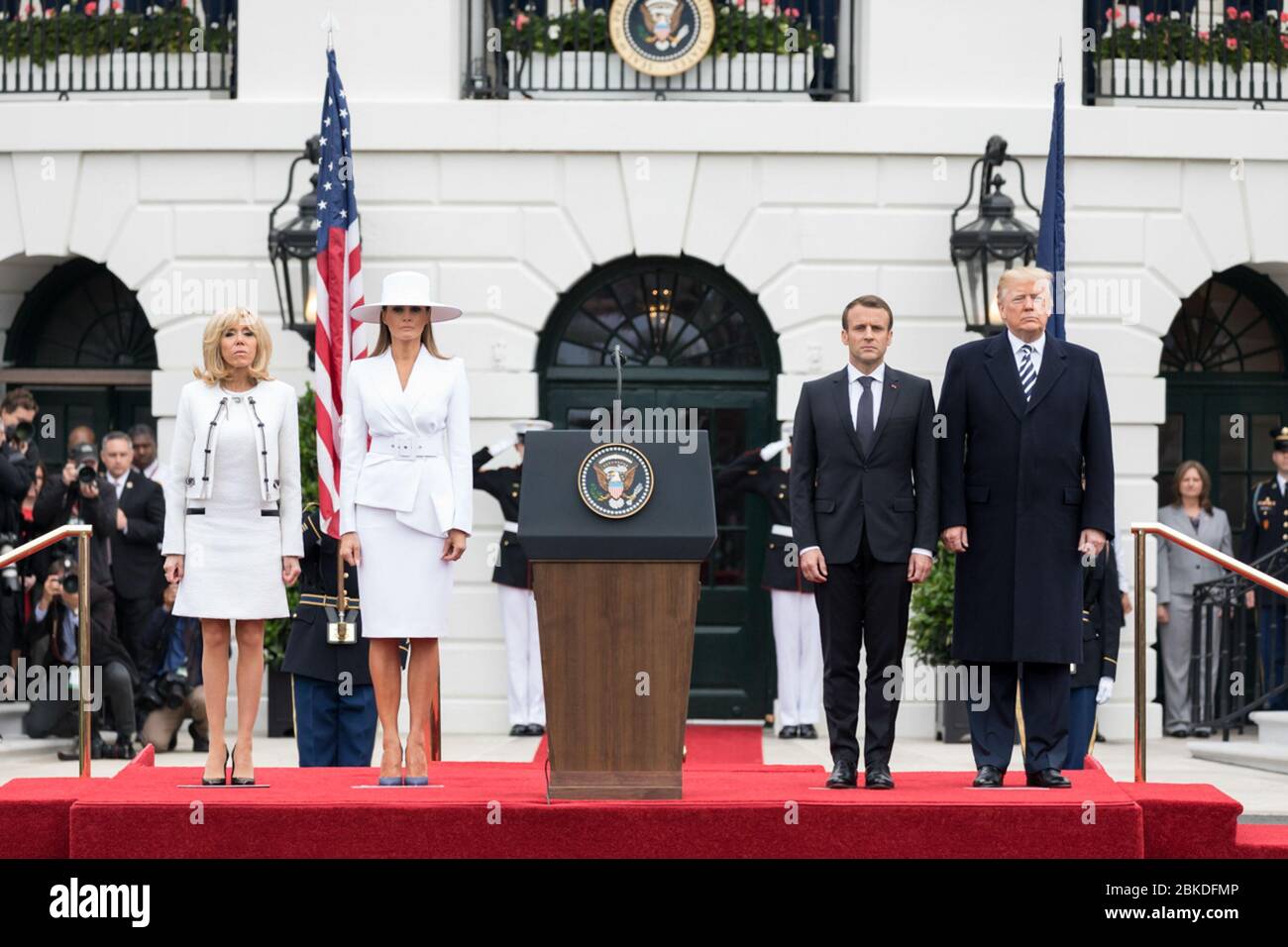 The official state visit of French President Emmanuel Macron and Mrs ...