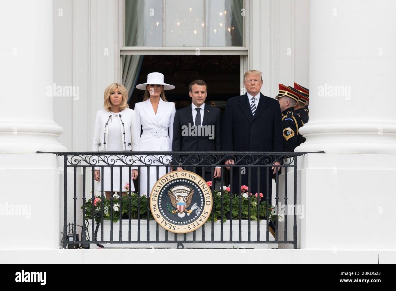 The official state visit of French President Emmanuel Macron and his ...