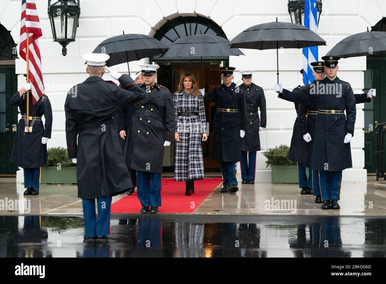 On January 7, 2020, President Donald Trump and First Lady Melania Trump ...