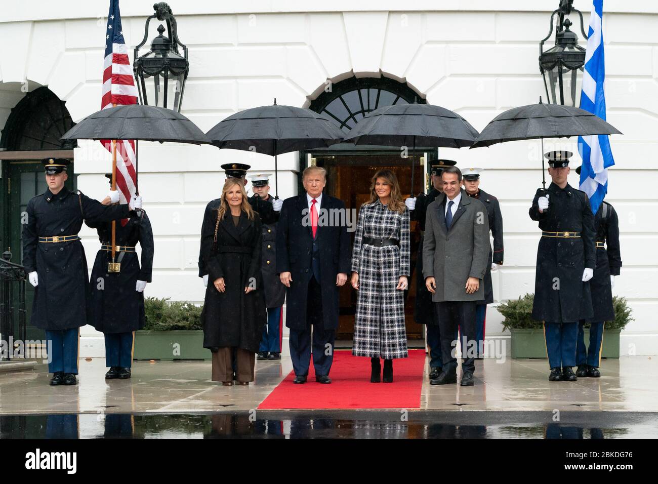 On January 7, 2020, President Donald Trump and First Lady Melania Trump ...
