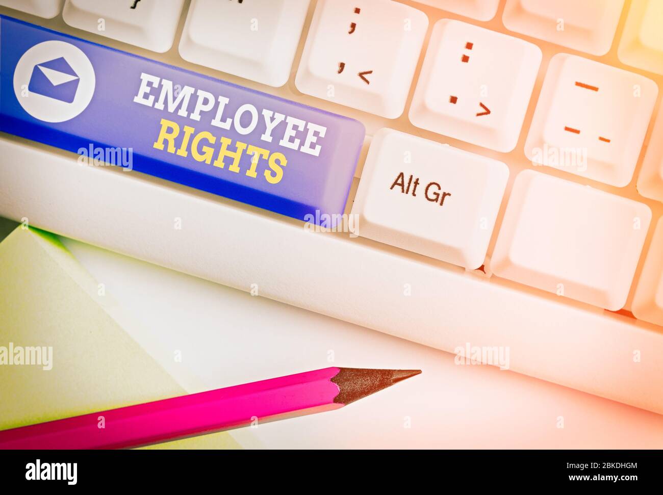 Handwriting text Employee Rights. Conceptual photo All employees have ...