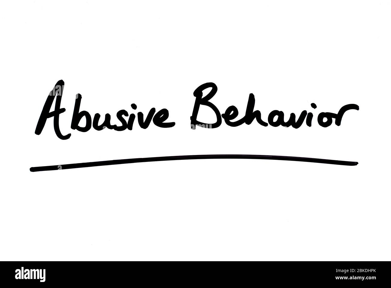 Abusive behavior sign aggressive behaviour hi-res stock photography and ...