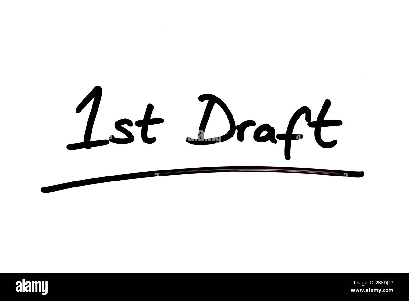 Mock draft hi-res stock photography and images - Alamy