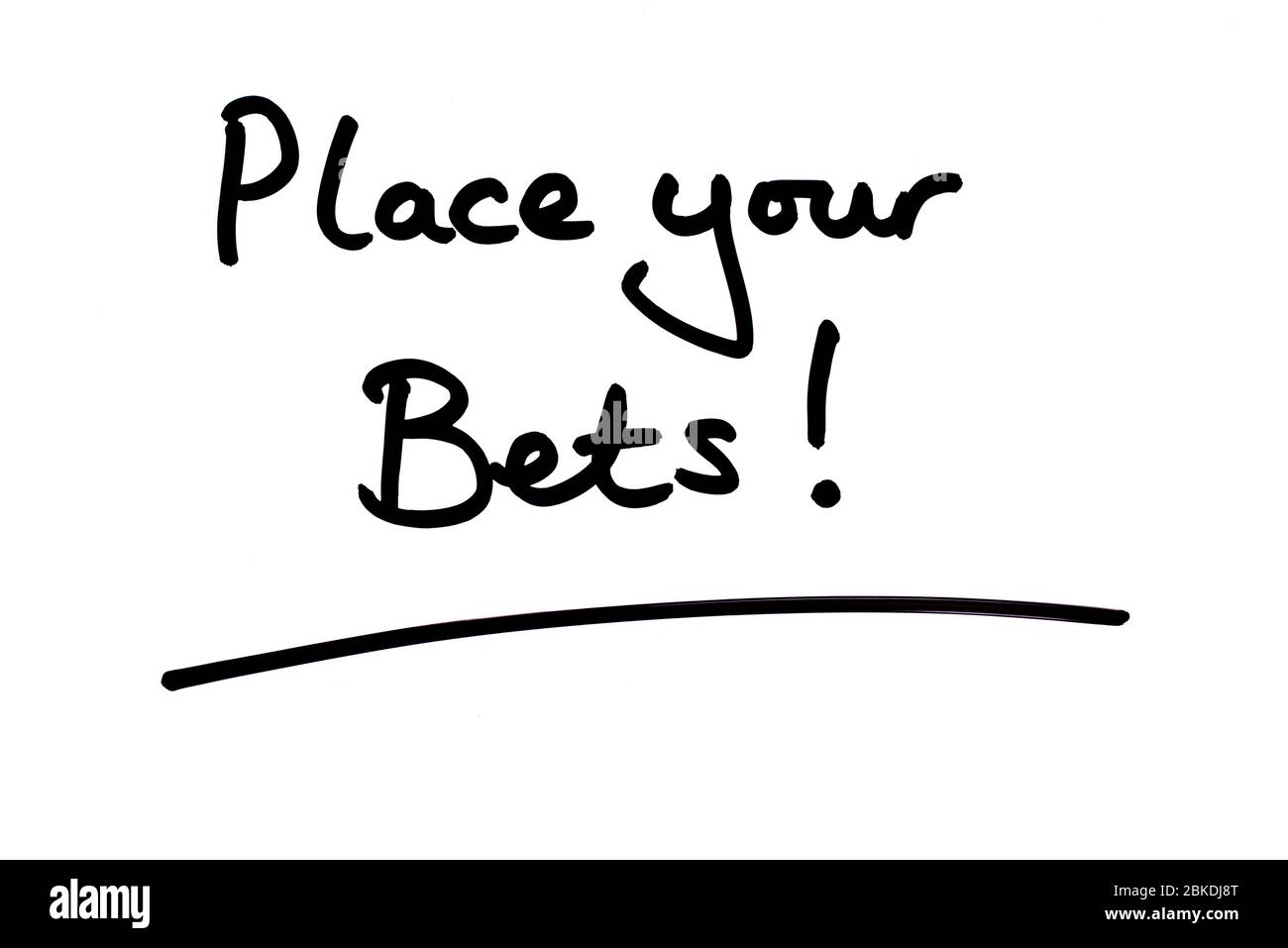 Place your bets hi-res stock photography and images - Alamy