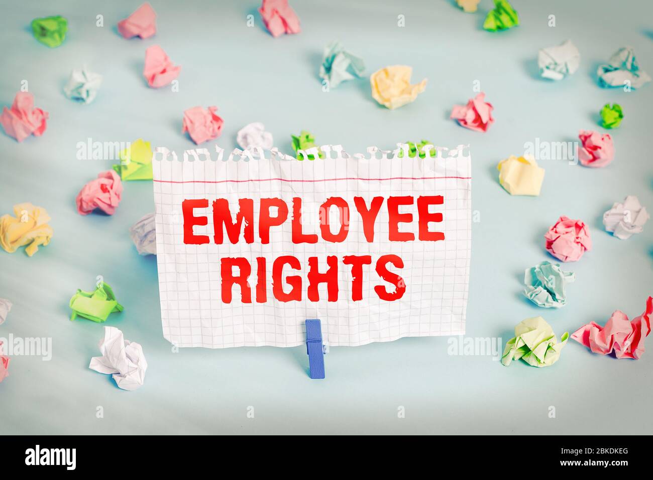 Text sign showing Employee Rights. Business photo showcasing All ...