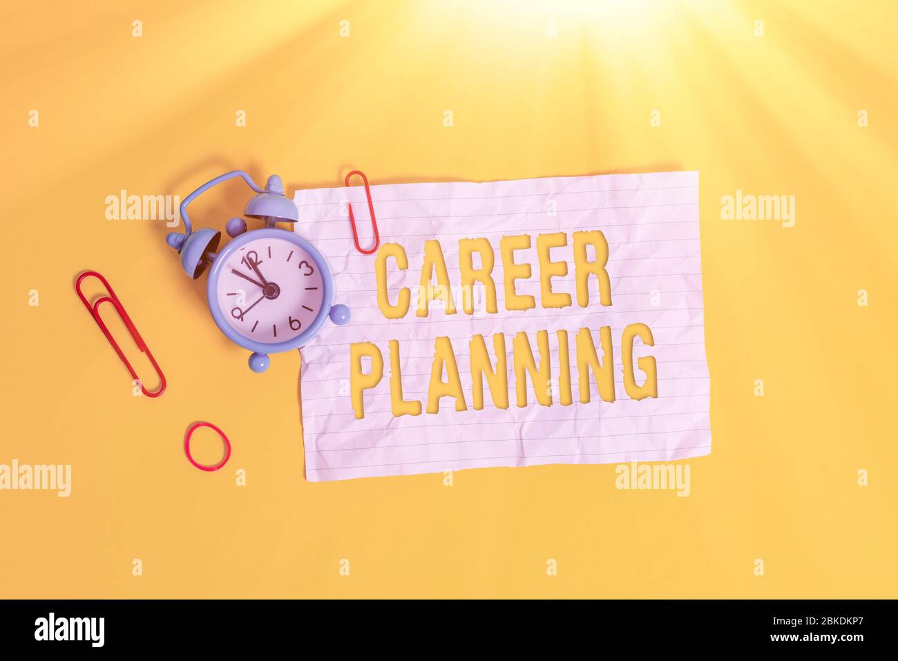 Writing note showing Career Planning. Business concept for A list of ...