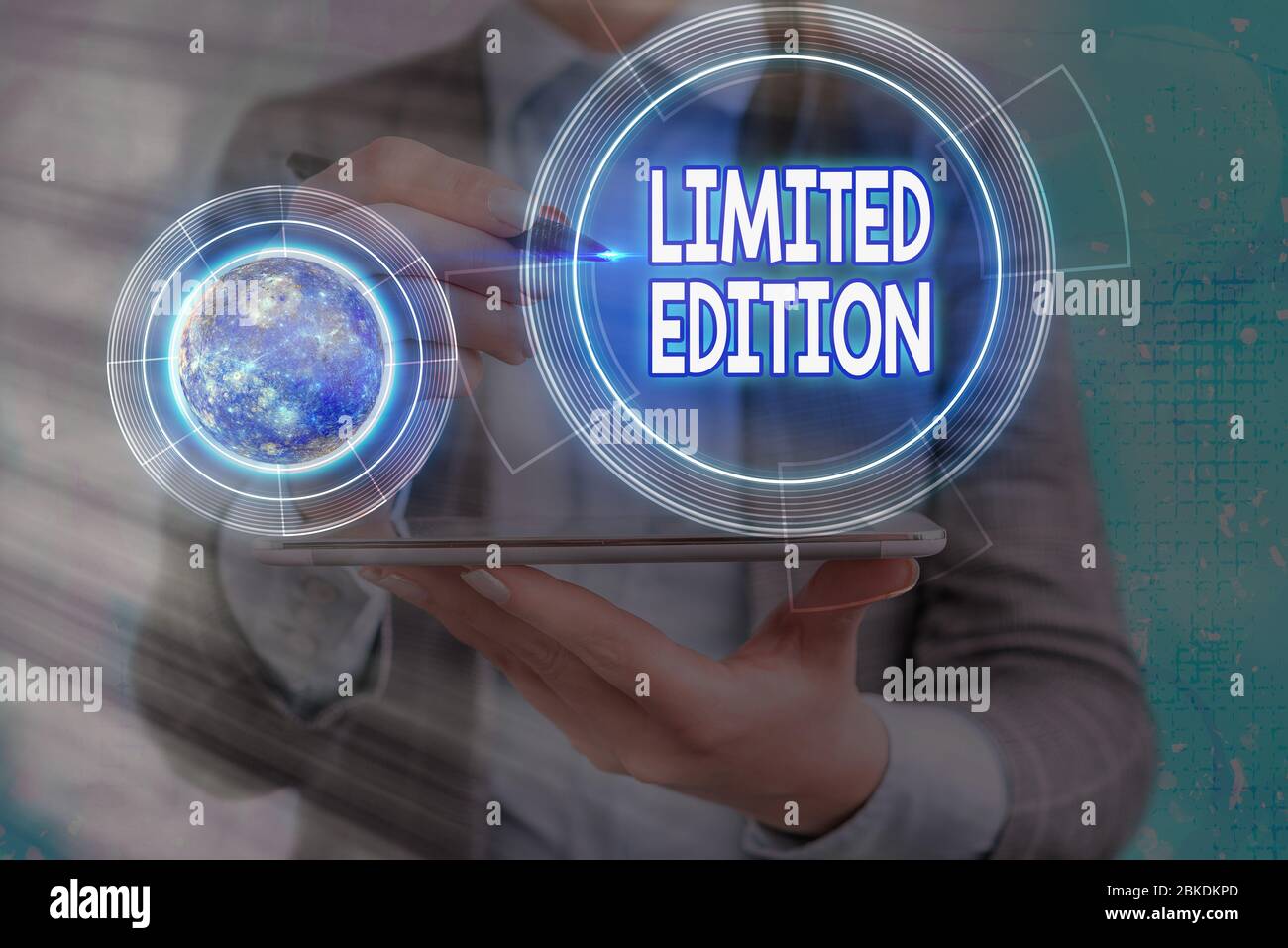 Conceptual hand writing showing Limited Edition. Concept meaning Work ...