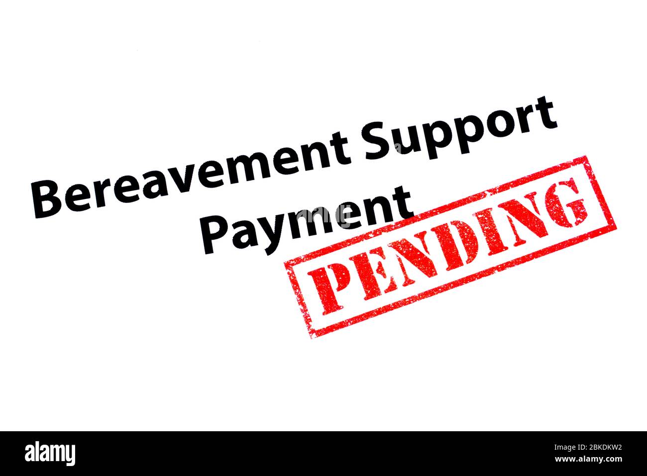 Bereavement benefit Cut Out Stock Images & Pictures - Alamy