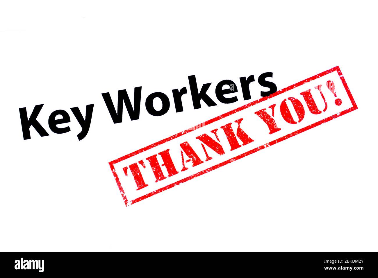 Thank you care workers Cut Out Stock Images & Pictures - Alamy