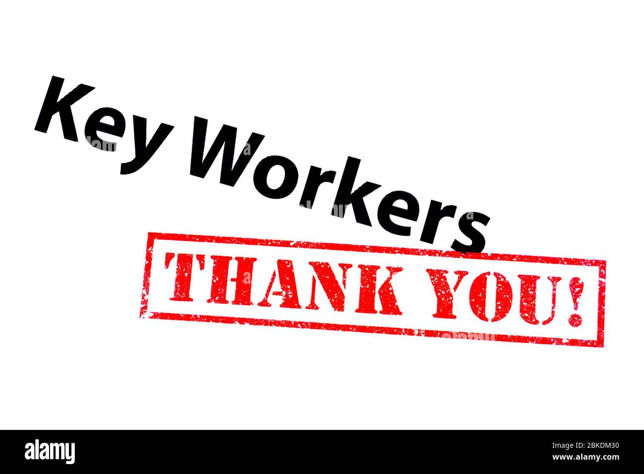 Thank you care workers Cut Out Stock Images & Pictures - Alamy