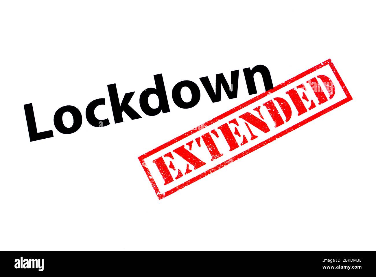 Lockdown extend Cut Out Stock Images & Pictures - Alamy