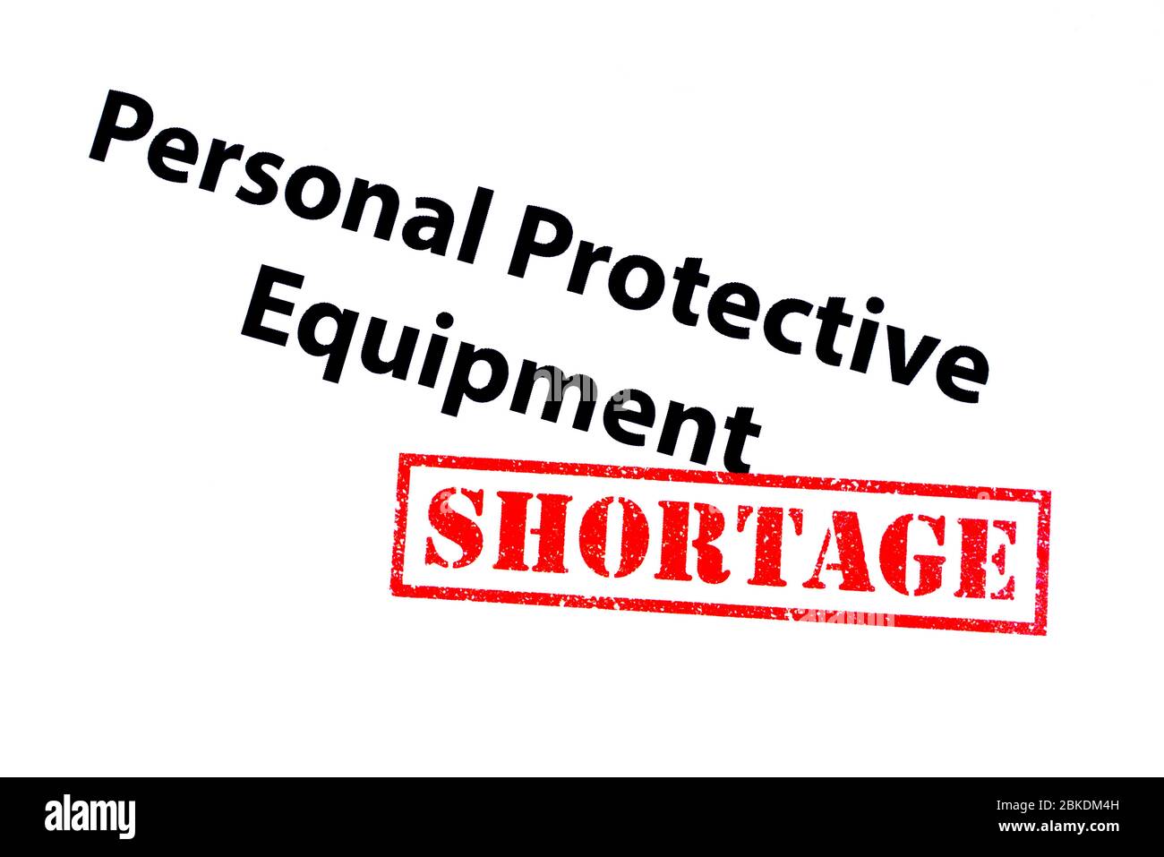 Warning and personal protective equipment ppe sign hi-res stock ...