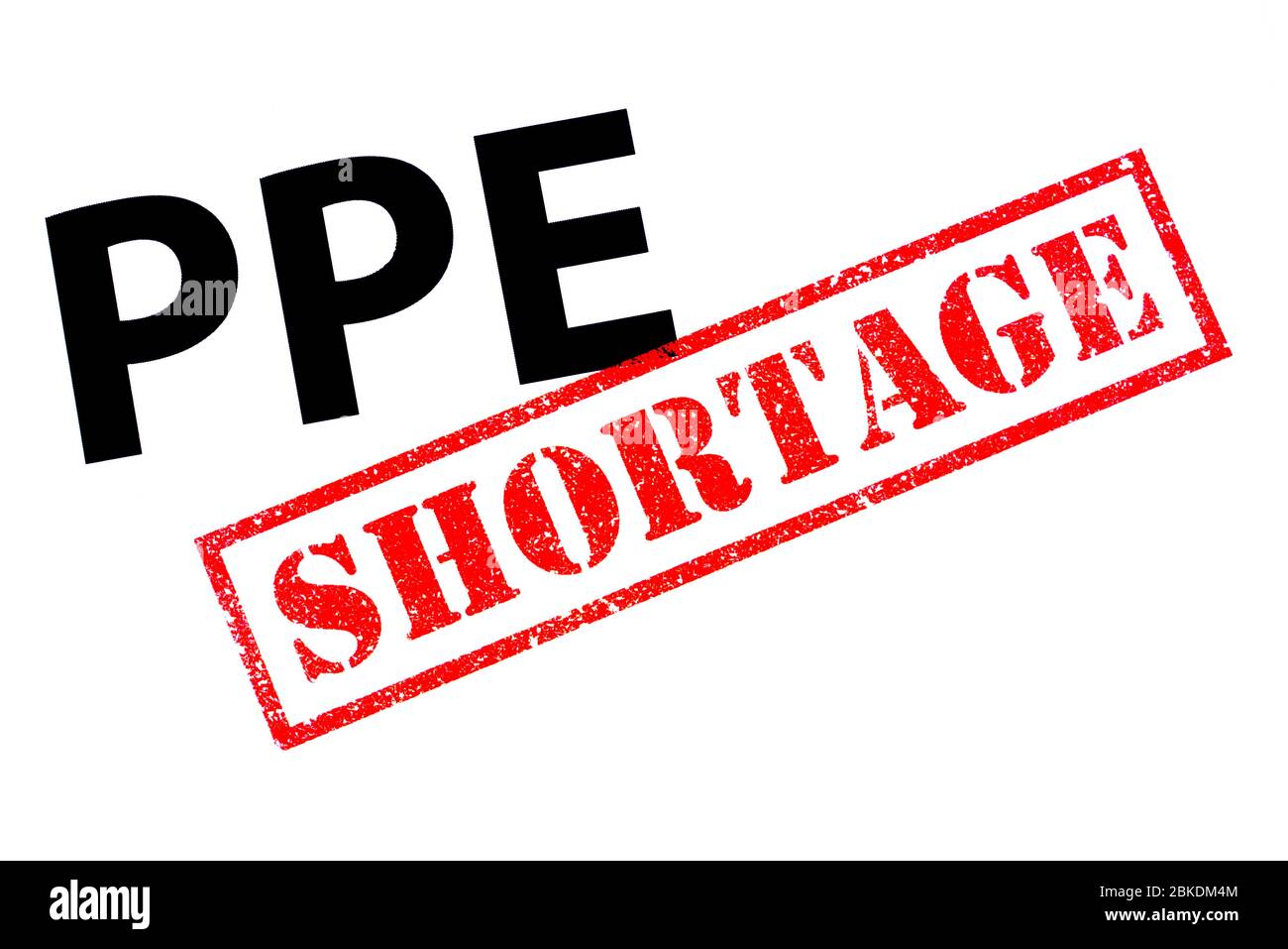 Warning and personal protective equipment ppe sign hi-res stock ...