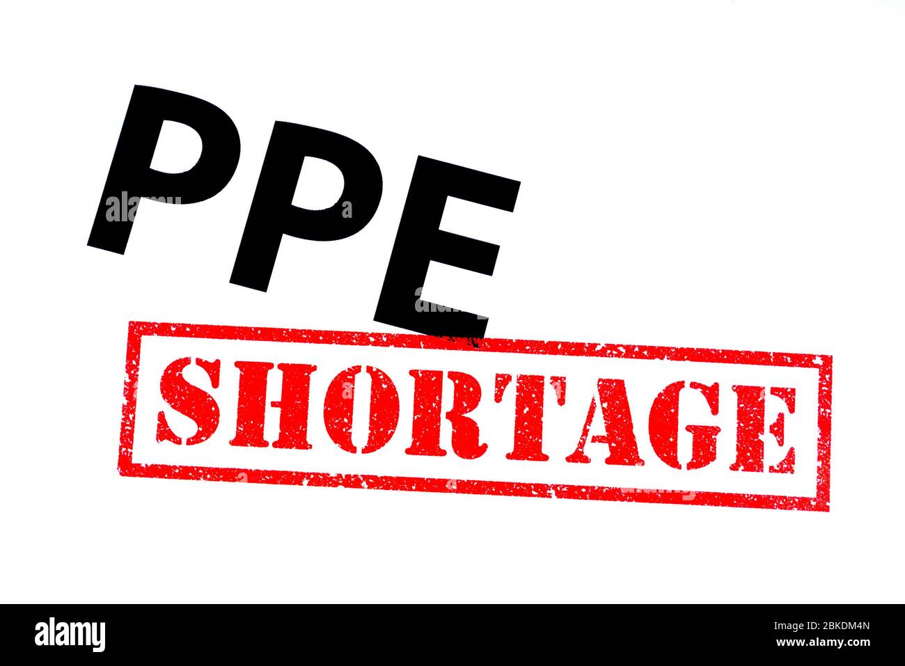 Warning and personal protective equipment ppe sign hi-res stock ...