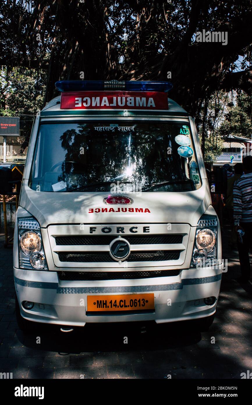 Indian Ambulance High Resolution Stock Photography and Images - Alamy