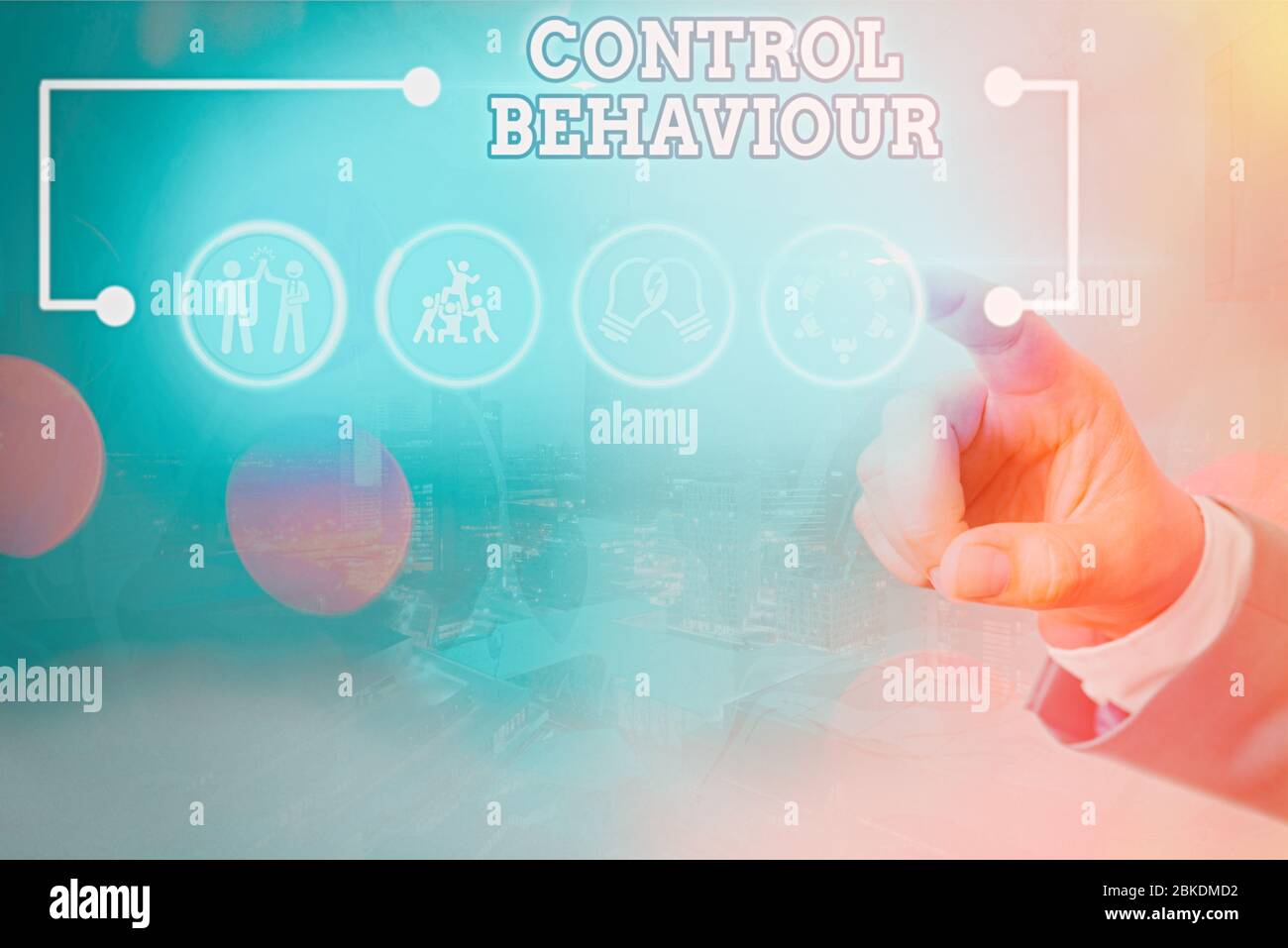 Handwriting text writing Control Behaviour. Conceptual photo Exercise ...