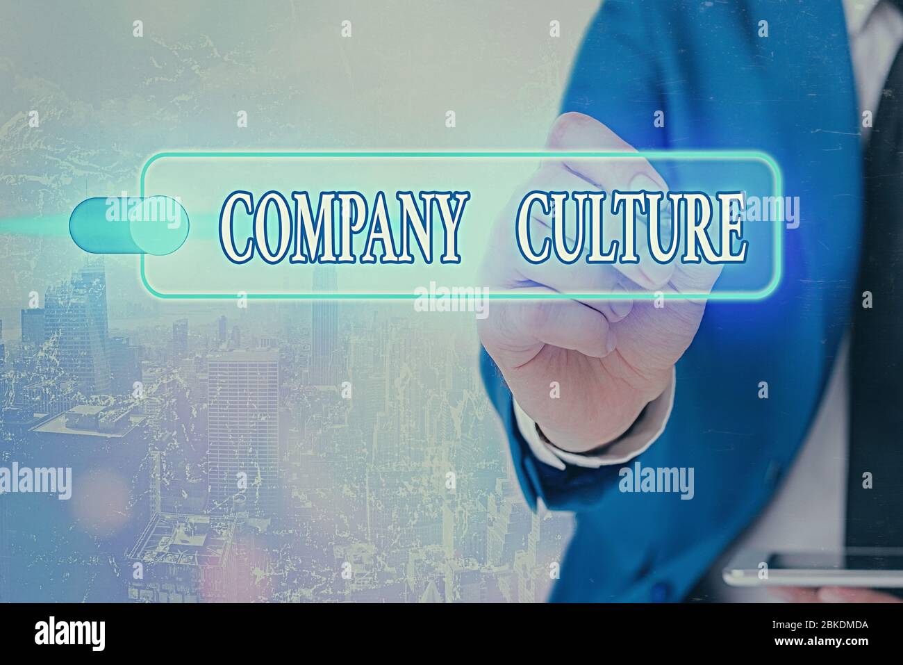Writing note showing Company Culture. Business concept for The ...