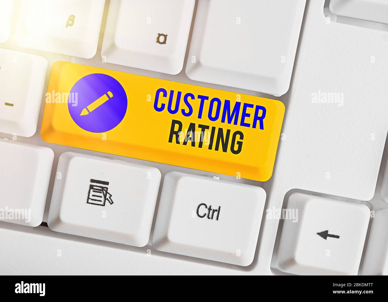 Word writing text Customer Rating. Business photo showcasing Each point ...