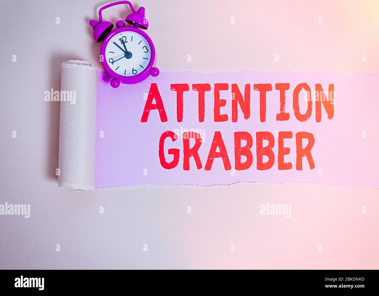 Handwriting text writing Attention Grabber. Conceptual photo Demanding ...