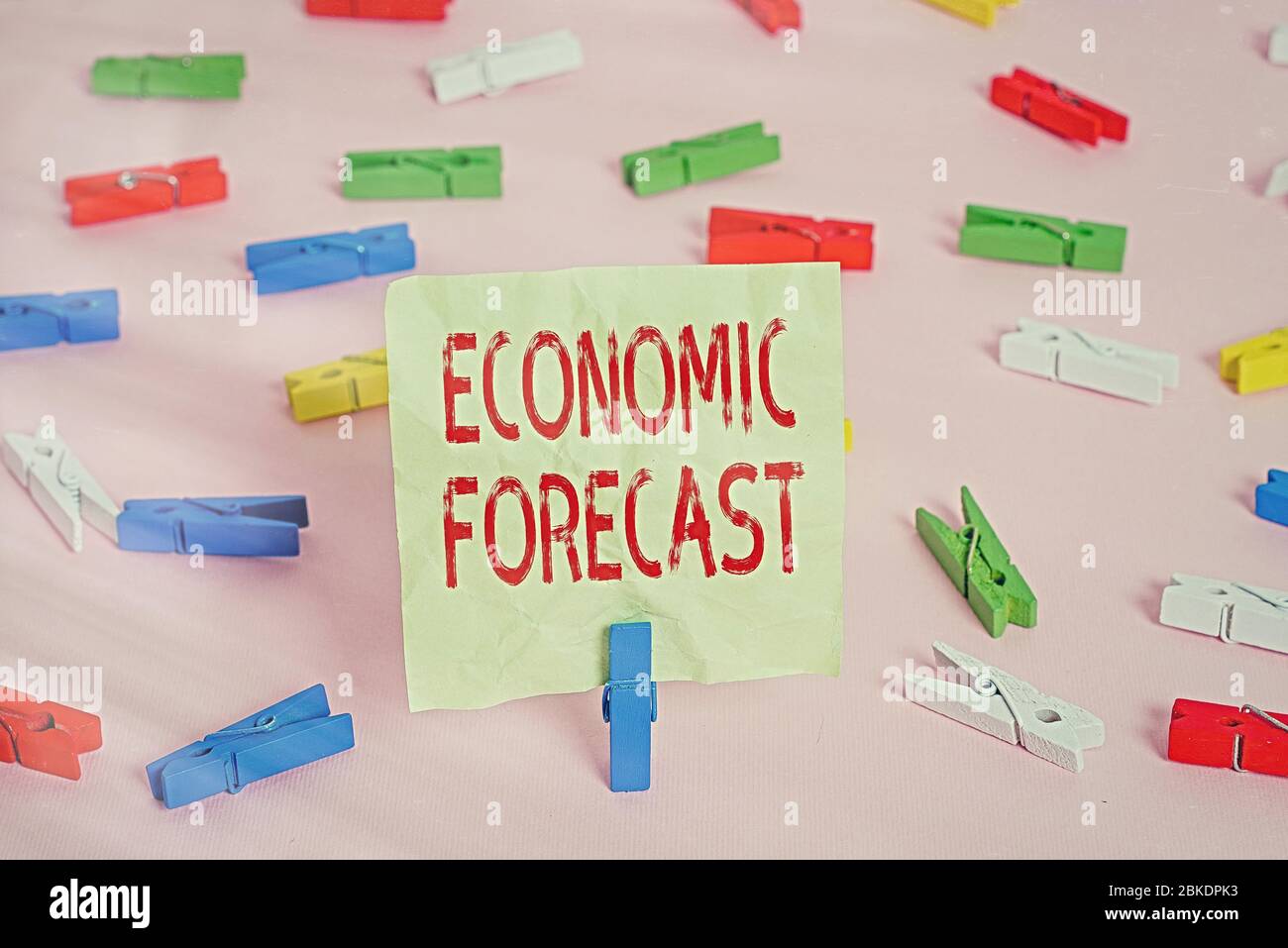 Conceptual hand writing showing Economic Forecast. Concept meaning ...