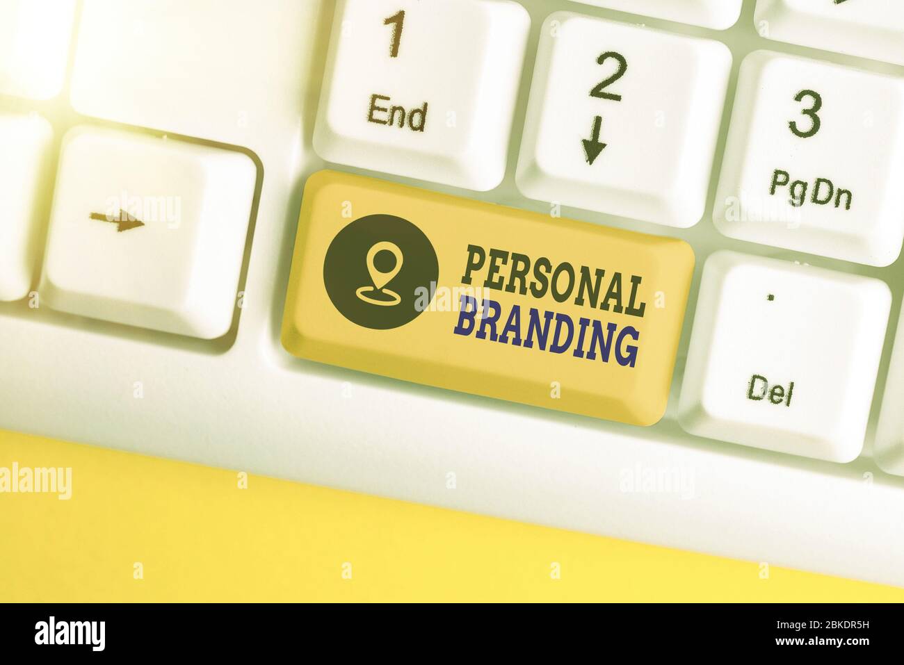 Handwriting text Personal Branding. Conceptual photo Practice of People ...