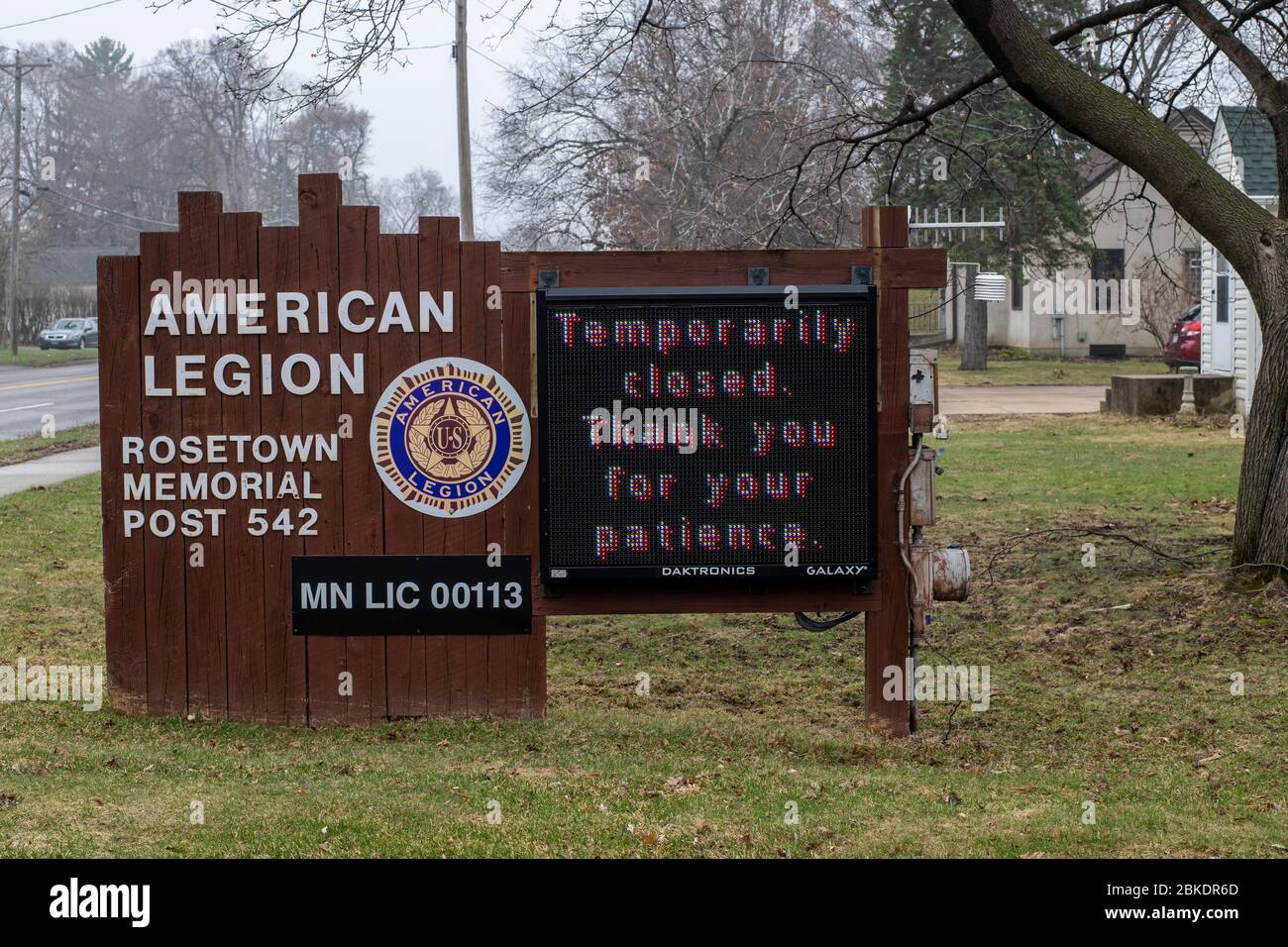 American legion sign hi-res stock photography and images - Alamy