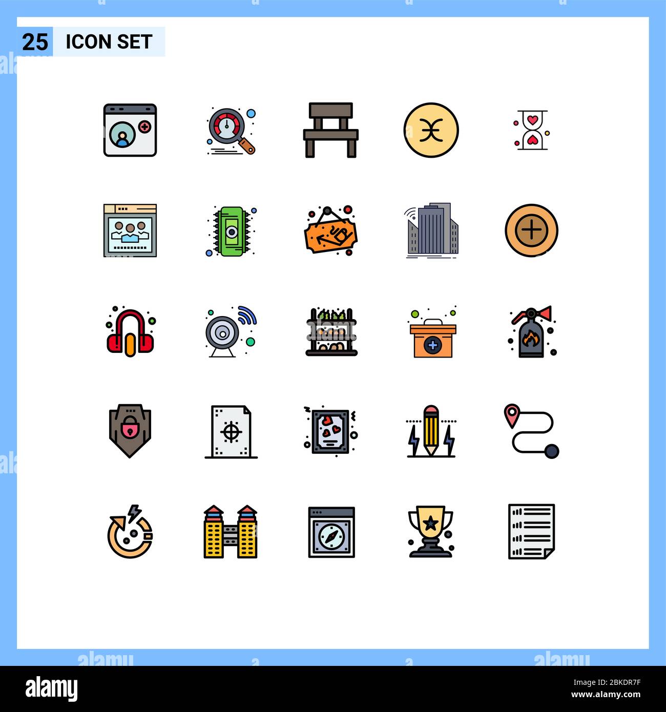 Bench symbolism Stock Vector Images - Alamy