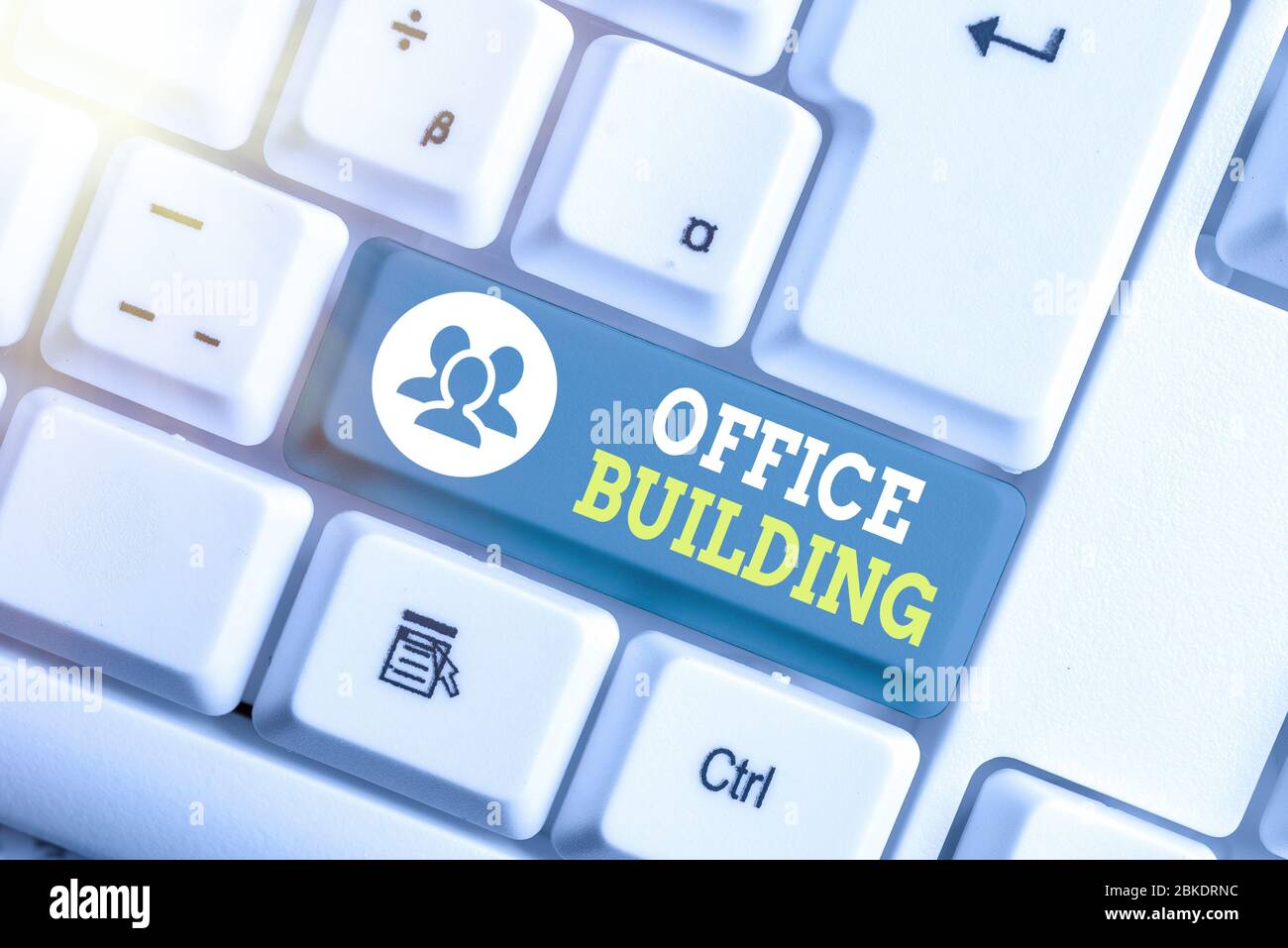 Handwriting text writing Office Building. Conceptual photo Commercial ...