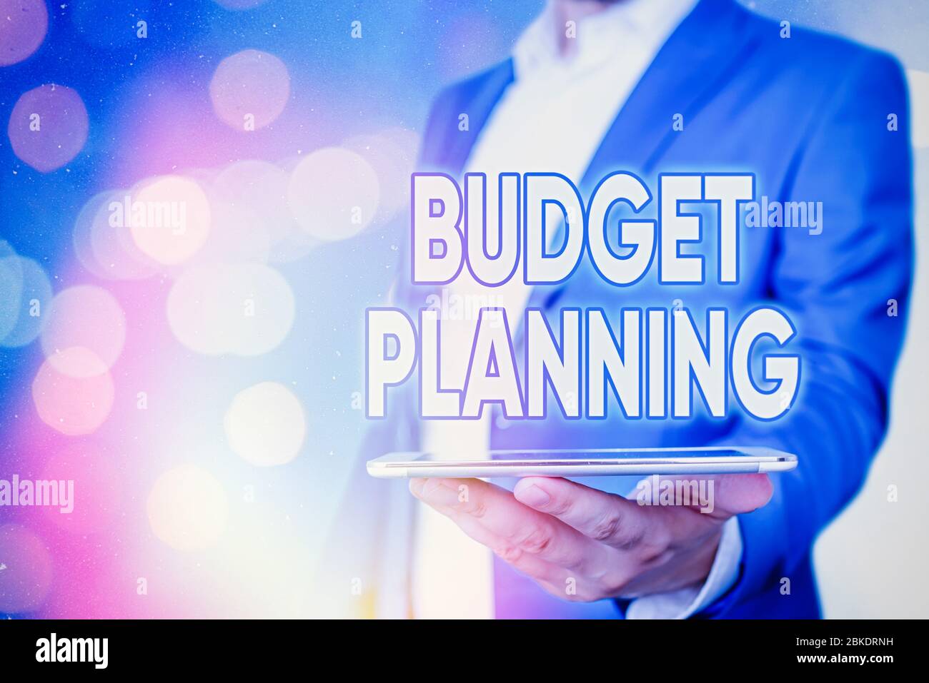 Text sign showing Budget Planning. Business photo showcasing The ...