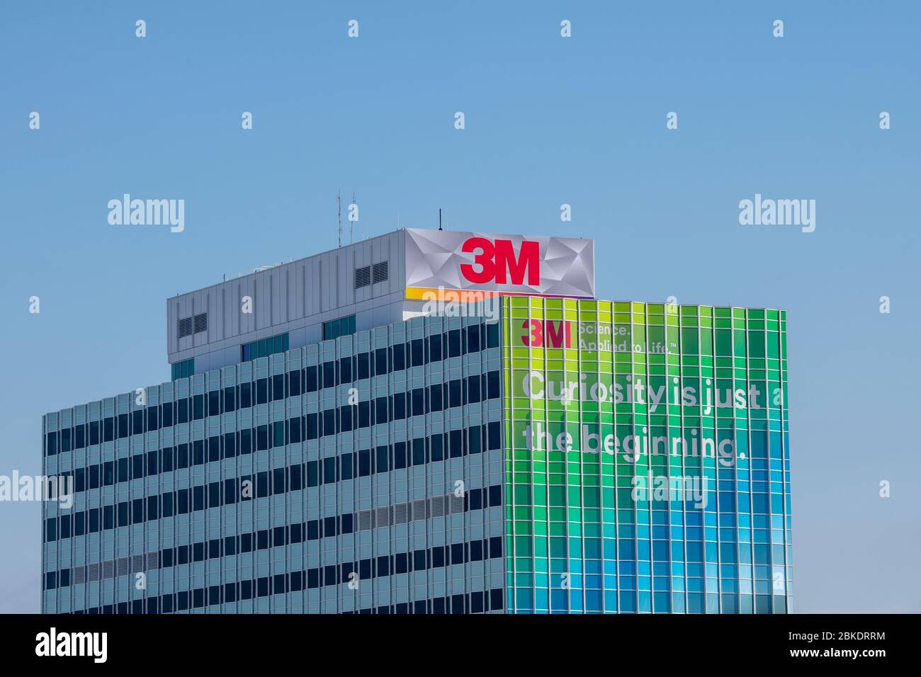 Maplewood, Minnesota. 3M company global headquarters. 3M produces the ...
