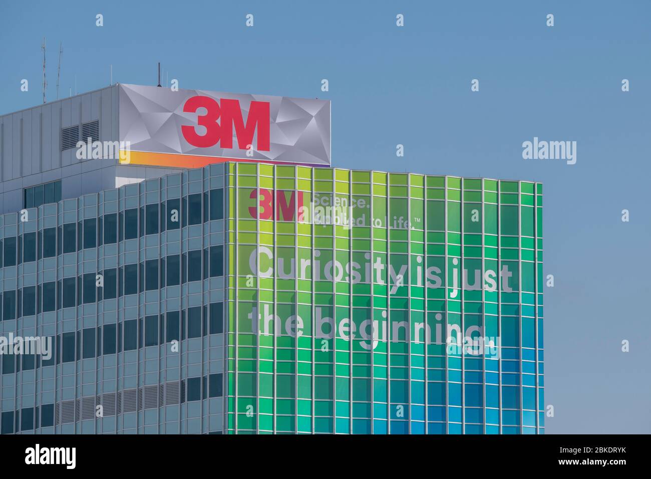 Maplewood, Minnesota. 3M company global headquarters. 3M produces the ...