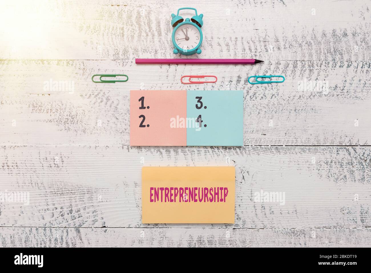 Writing note showing Entrepreneurship. Business concept for Process of ...