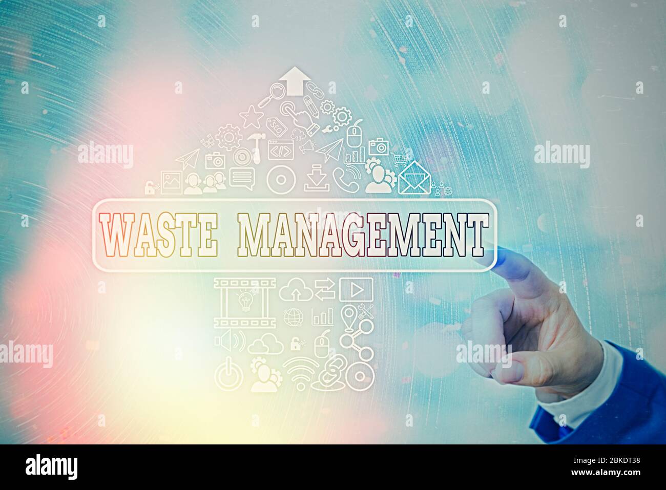 Handwriting text writing Waste Management. Conceptual photo actions ...