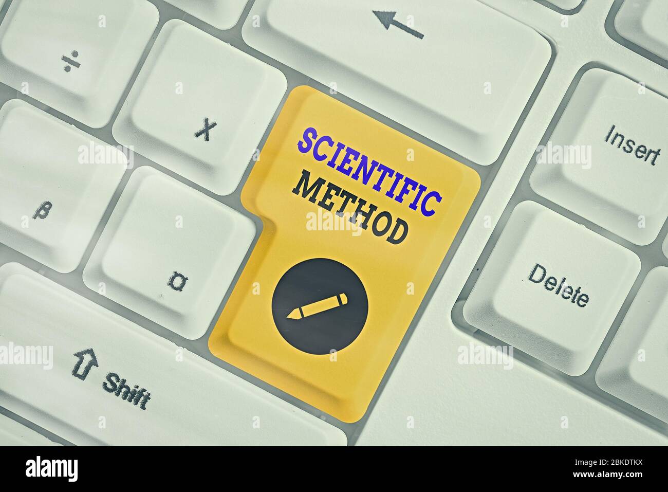 Handwriting text Scientific Method. Conceptual photo Principles ...