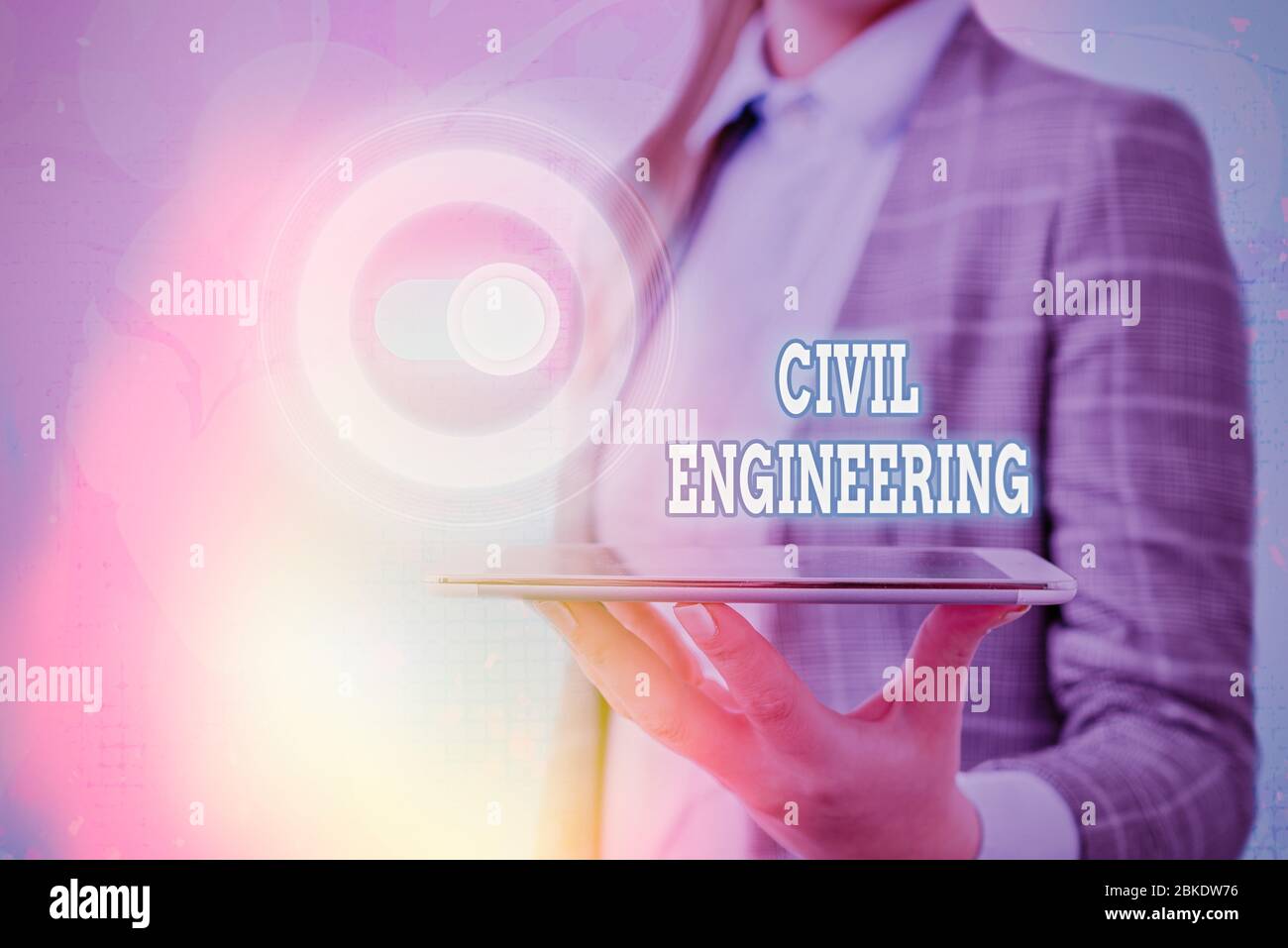 Text sign showing Civil Engineering. Business photo showcasing Planning ...