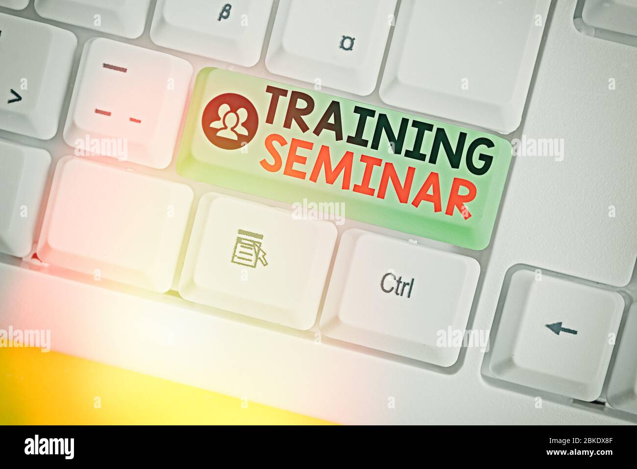 Word writing text Training Seminar. Business photo showcasing Academic ...