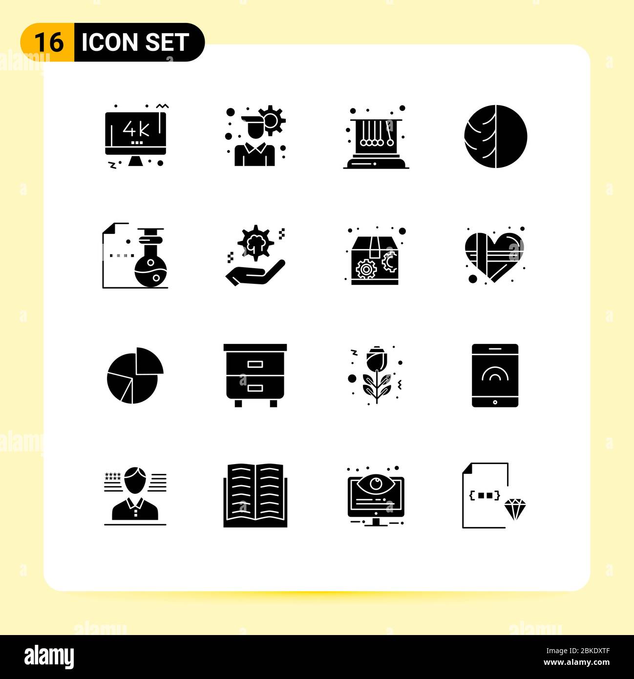 16 Creative Icons Modern Signs and Symbols of skin protection, skin ...