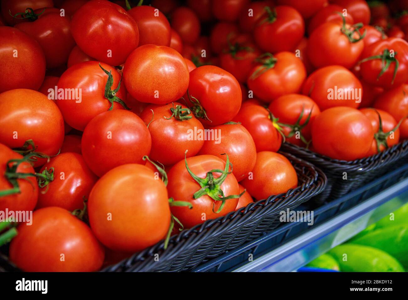 The vegetables tomatoes in the store Stock Photo - Alamy