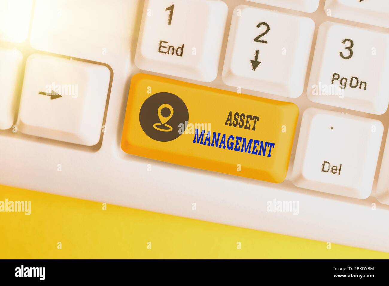 Handwriting text Asset Management. Conceptual photo systematic process ...