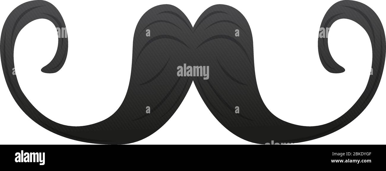 Isolated mustache icon Stock Vector Image & Art - Alamy