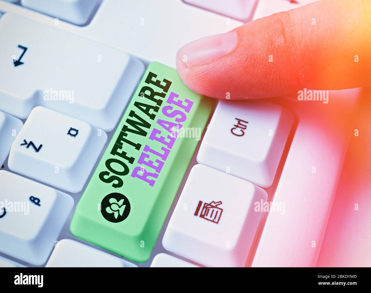Word writing text Software Release. Business photo showcasing sum of ...