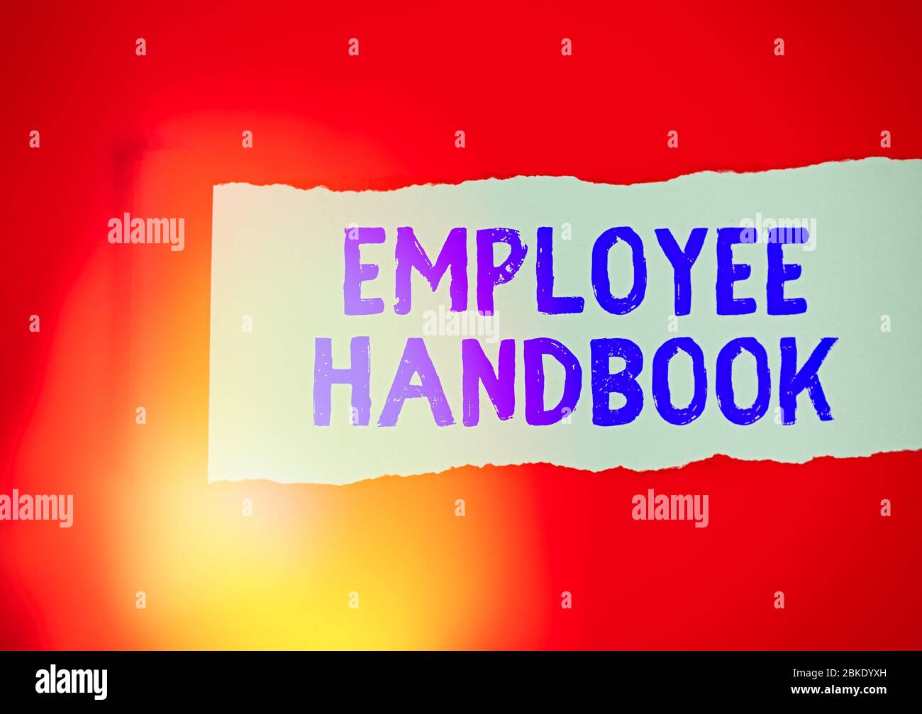 Handwriting text writing Employee Handbook. Conceptual photo Document ...