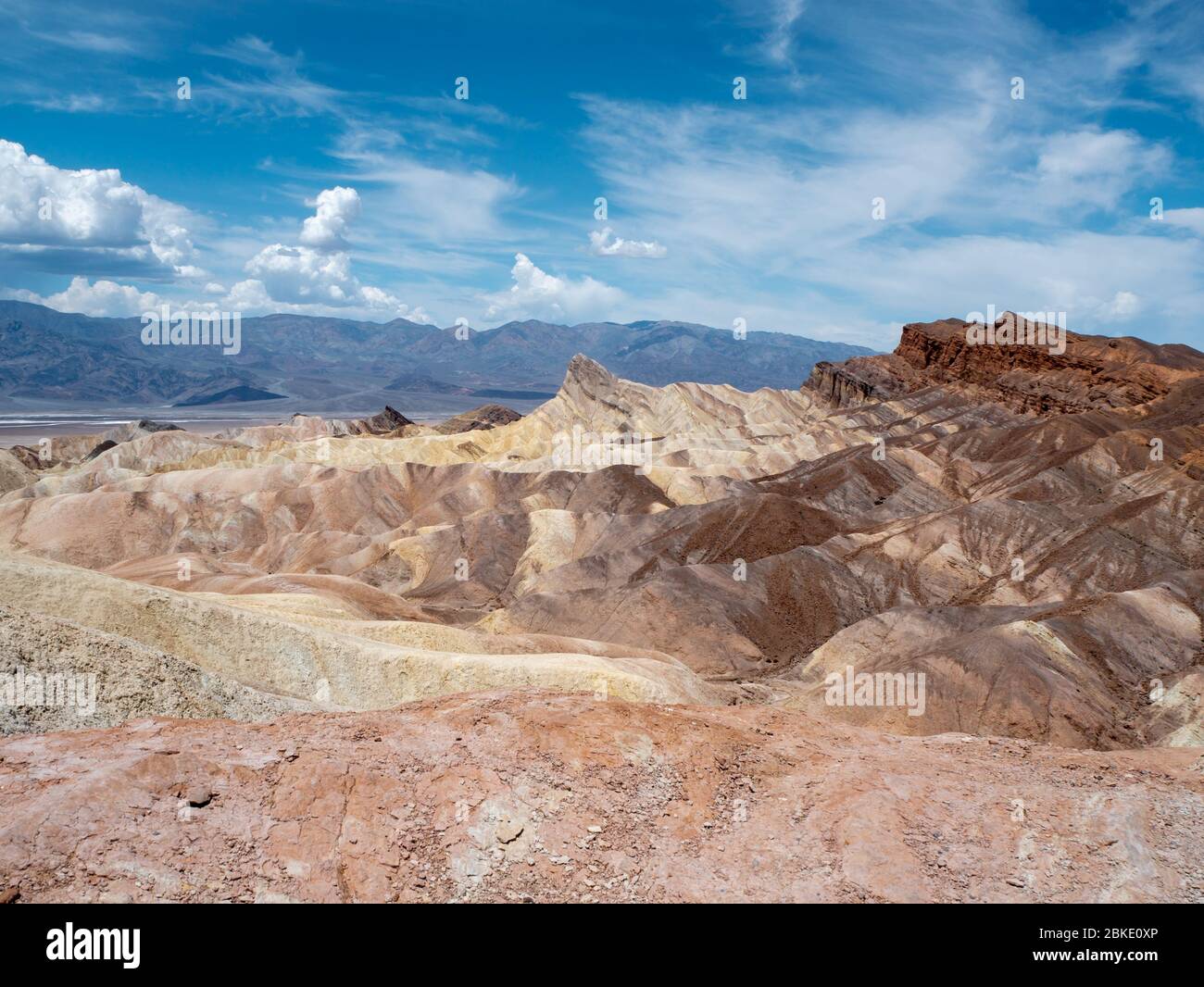 Badlands death valley national park hi-res stock photography and images ...