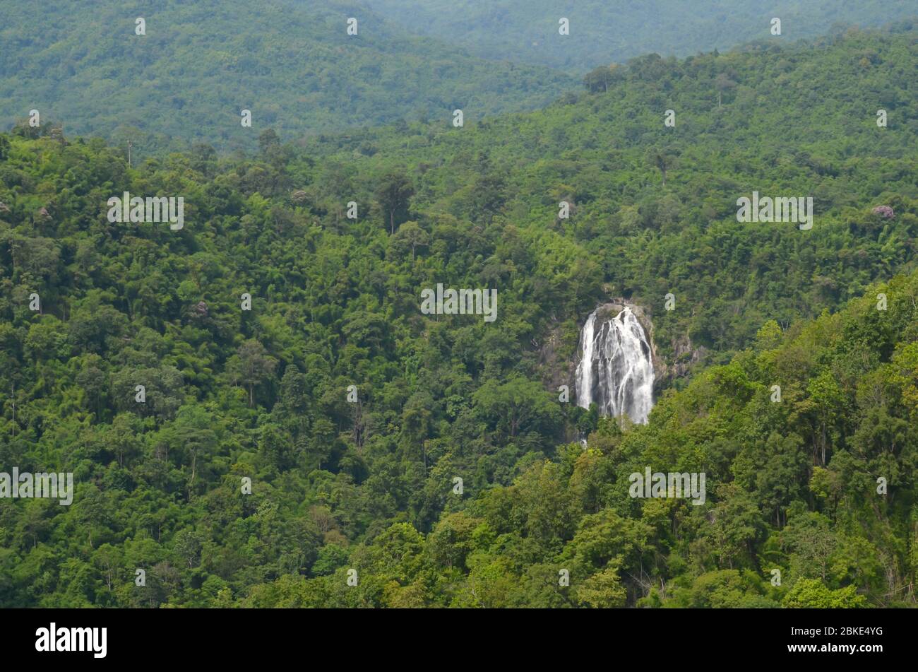 Klong lan Waterfall is big waterfall in thailand ,province Kampang phed ...