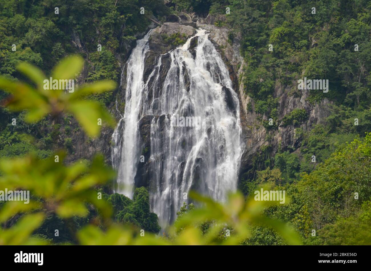 Klong lan Waterfall is big waterfall in thailand ,province Kampang phed ...